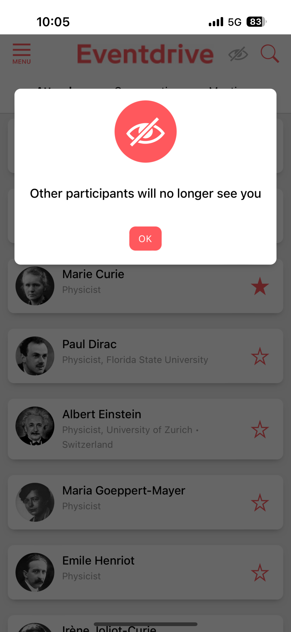 Why can't you see an attendee in the Networking feature? – Eventdrive support center